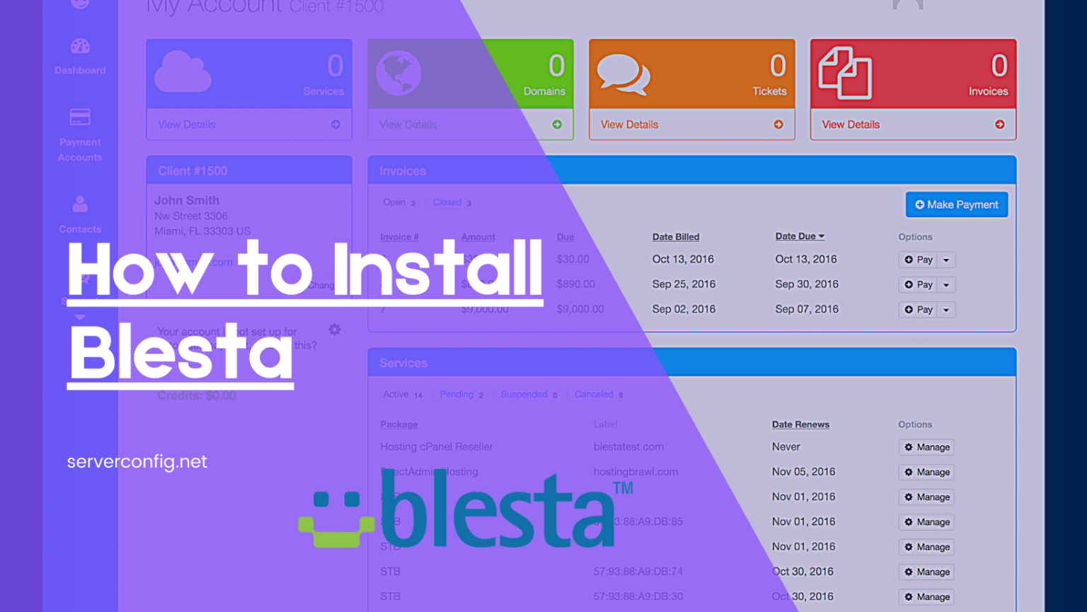 How to Install Blesta – A Complete Guide – ServerConfig.Net